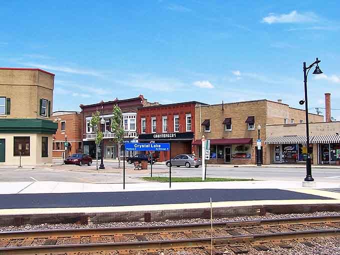 Railroad tracks divide downtown where historic storefronts stand ready for their close-up&mdash;authenticity you can't fake or replicate elsewhere.