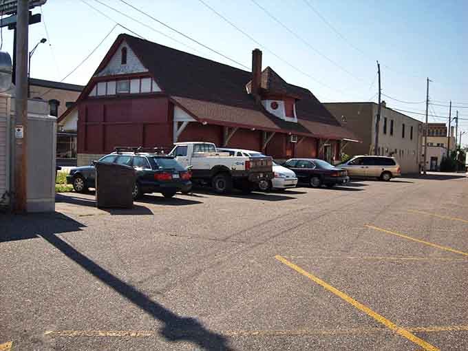 Iron Mountain's downtown buildings stand tall with the quiet dignity that comes from surviving decades of economic ups and downs.