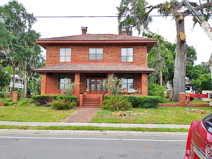 This classic brick home in Palatka represents the architectural heritage that gives the town its character. History you can call home!