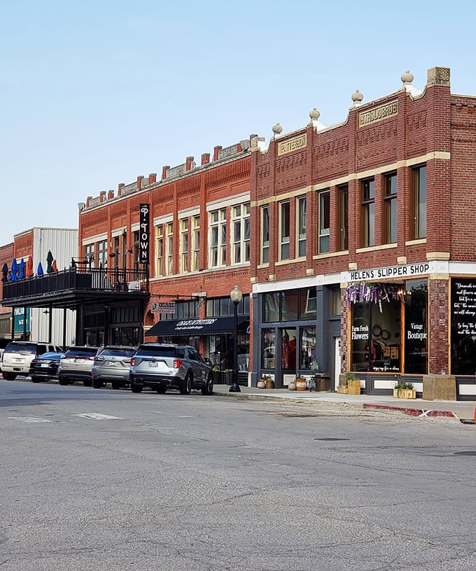 Pawhuska's historic downtown showcases beautifully preserved brick buildings. The vintage storefronts transport visitors to a time when cowboys and oil barons walked these streets.