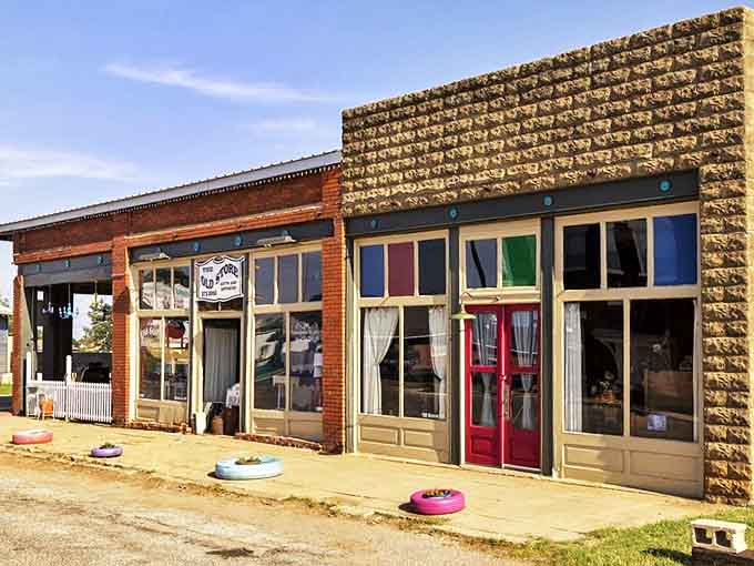 Piedmont's community buildings reflect the town's commitment to preserving its small-town character despite being near Oklahoma City.