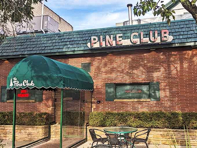 The Pine Club's iconic green awning has been a beacon for serious steak lovers in Dayton forever.