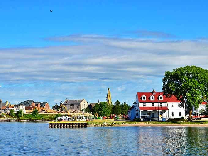 Two Rivers' beach invites summer fun where families create memories that outlast footprints in the sand.