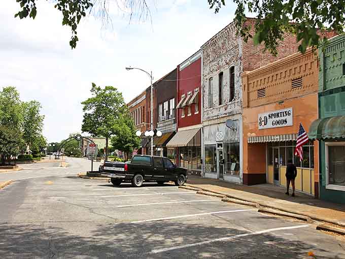Blytheville's charming main street features historic buildings and local businesses where residents enjoy costs 32% below average.