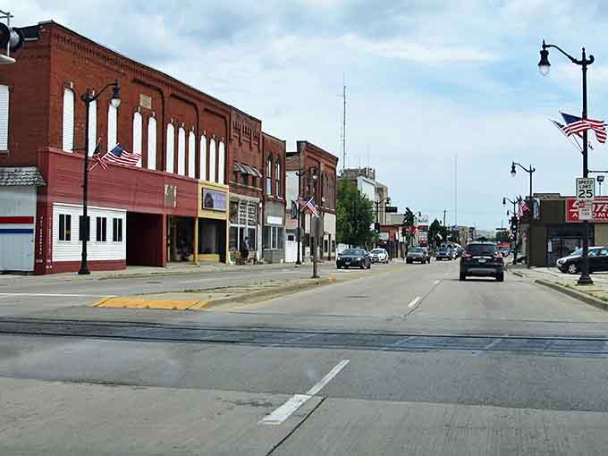 Marinette's historic downtown invites leisurely strolls where your Social Security check goes further than your walking shoes.