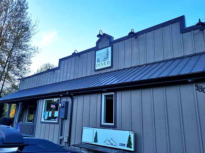 This modest gray building might not catch your eye at first, but Mountain View Diner's comfort food will certainly capture your heart.