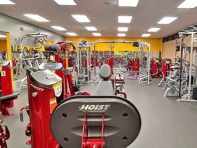 No excuses in Leesville—even affordable towns need defined abs. This surprisingly well-equipped gym keeps fitness accessible for everyone.