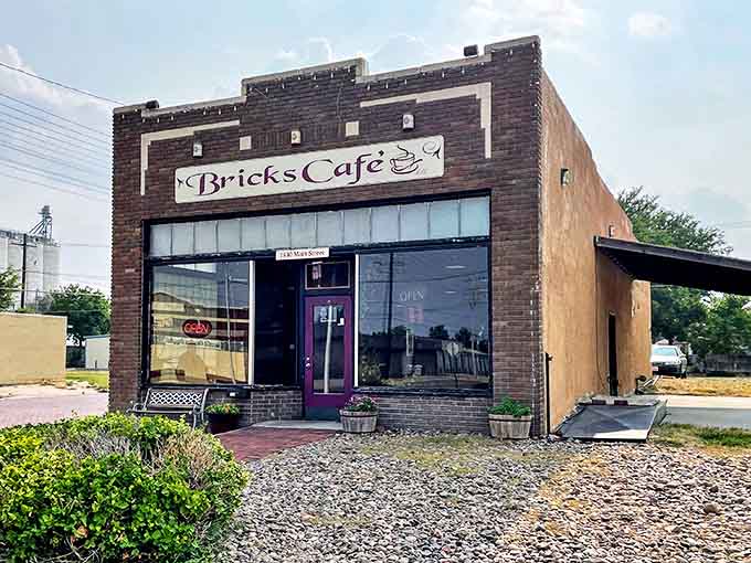 Bricks Caf&eacute; occupies a lovingly preserved historic building &ndash; where the walls could tell stories if they weren't busy holding up the roof.
