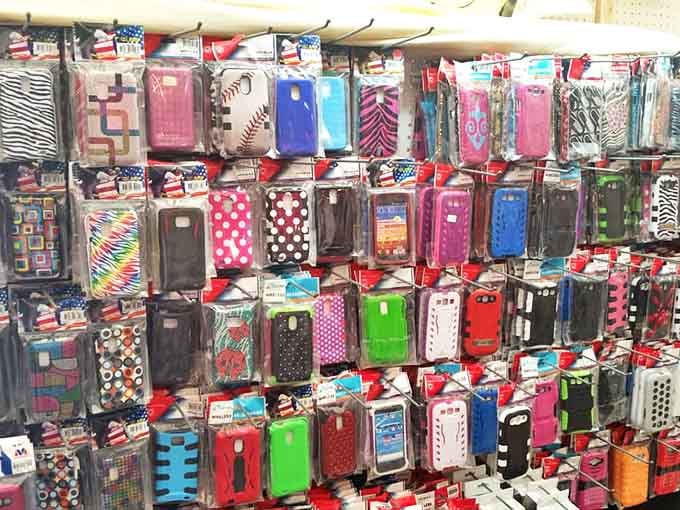 Phone case paradise where your personality can finally match your technology. Zebra print? Polka dots? Why choose?
