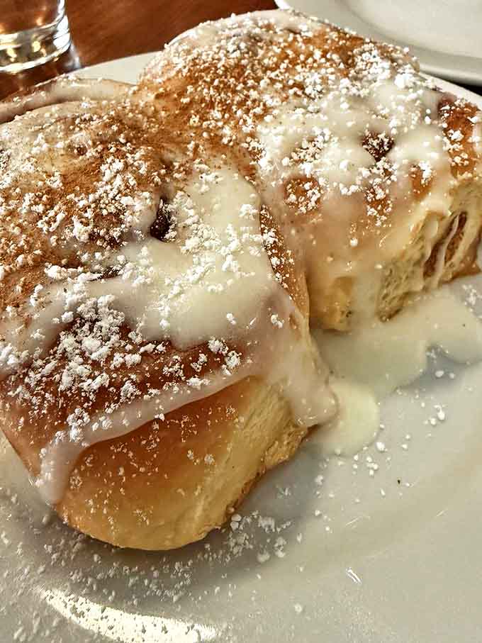 These cinnamon rolls aren't just breakfast &ndash; they're an edible argument for dessert at any hour of the day.