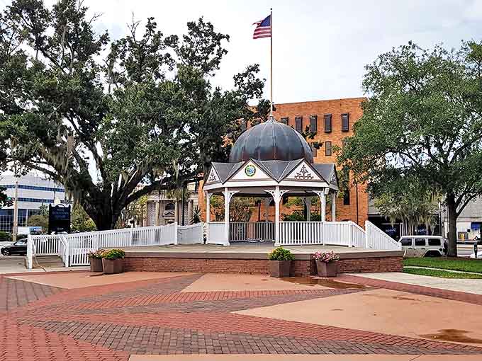 Ocala's downtown gazebo isn't just pretty &ndash; it's the community's heartbeat where concerts, gatherings, and the occasional impromptu marriage proposal happen year-round.
