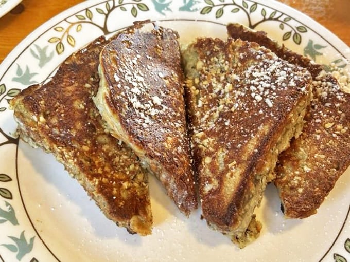 French toast that's achieved the perfect golden-brown exterior while maintaining that custardy interior—a breakfast achievement worthy of Olympic medals.
