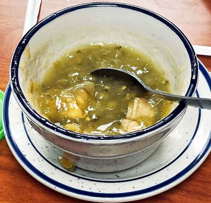 Green chile that strikes the perfect balance between heat and flavor&mdash;the kind that warms you from the inside like a culinary embrace.