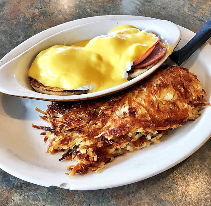Eggs Benedict's cooler, more interesting cousin&mdash;hollandaise-draped perfection that makes you forget about those fancy brunch places.