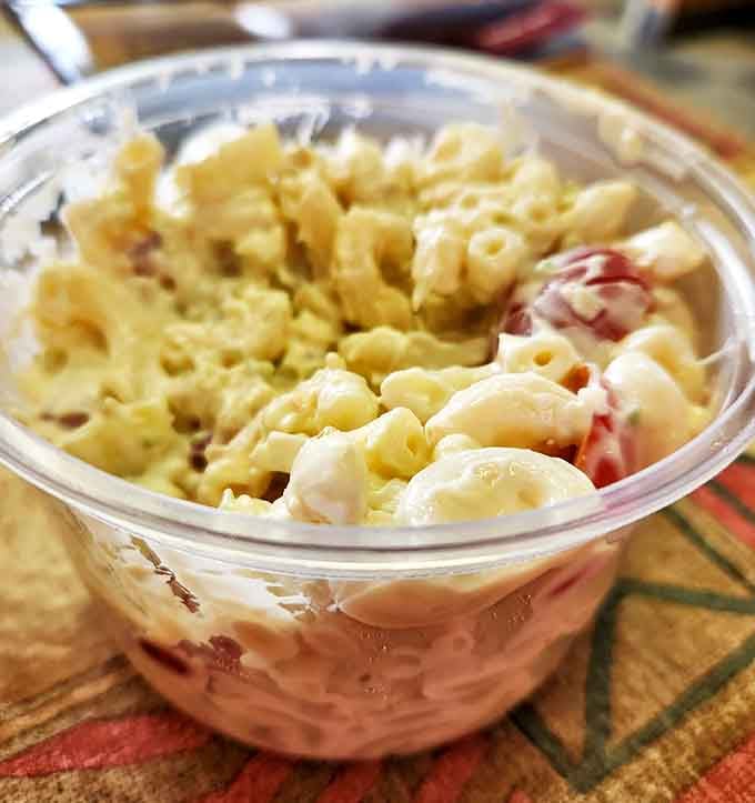 Macaroni salad that would make your grandmother nod in approval&mdash;creamy, substantial, and completely devoid of pretension.