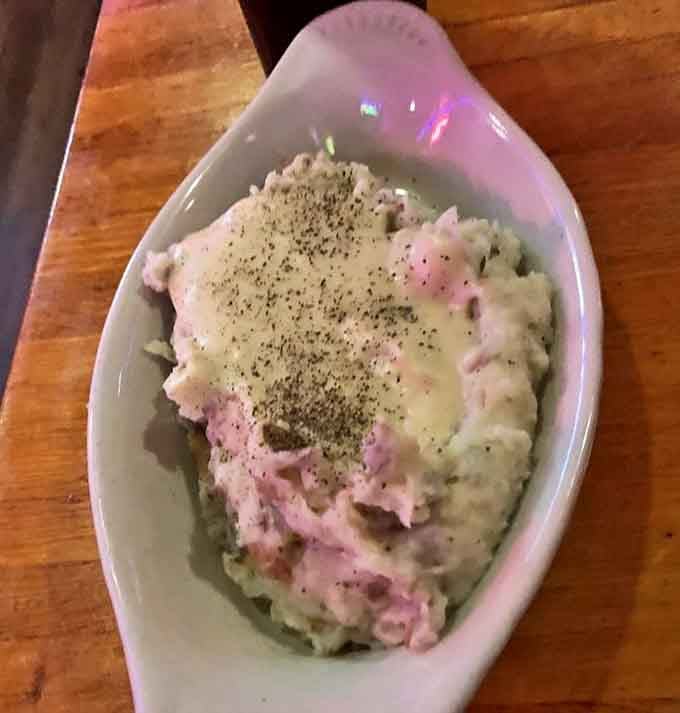 These mashed potatoes aren't just a side dish&mdash;they're a statement. Rustic, pepper-flecked, and ready to support whatever gravy comes their way.