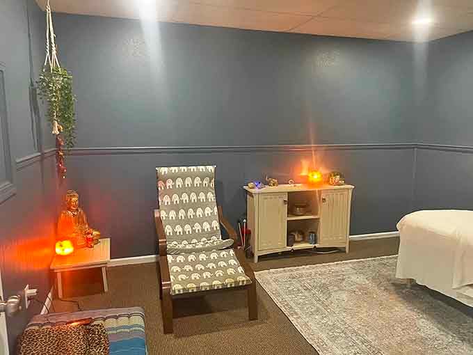 This tranquil wellness space proves that self-care isn't just for coastal elites&mdash;Kirksville residents know the value of a good salt lamp and meditation chair.