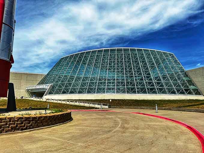 The Strategic Air Command & Aerospace Museum's dramatic glass dome houses aviation history that soars beyond the ordinary museum experience.