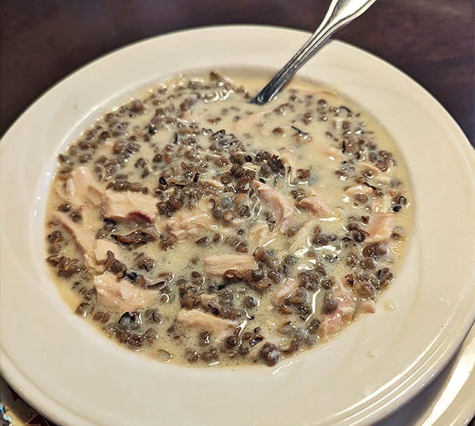 Chicken wild rice soup that could make a North Dakota winter feel like a blessing. Creamy, hearty, and packed with local wild rice.