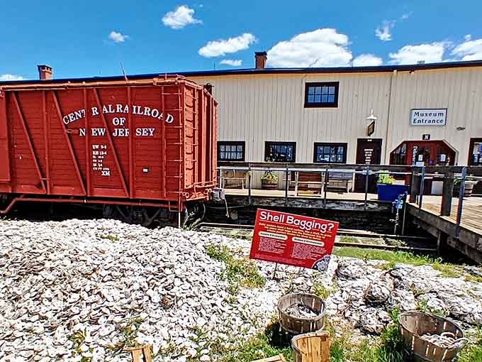 The Bayshore Center at Bivalve preserves the oyster industry heritage that once made Port Norris the seafood capital of the East Coast.
