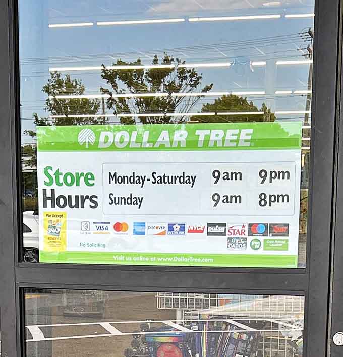 The sacred schedule &ndash; these hours are worth memorizing like your grandkids' birthdays if you want first crack at the seasonal treasures.