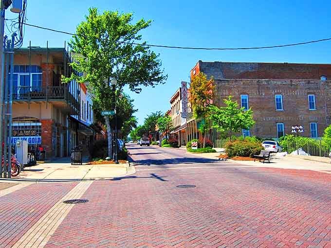 Brick-paved streets and historic storefronts create a downtown where shopping local isn't just a slogan&mdash;it's the natural way of life.