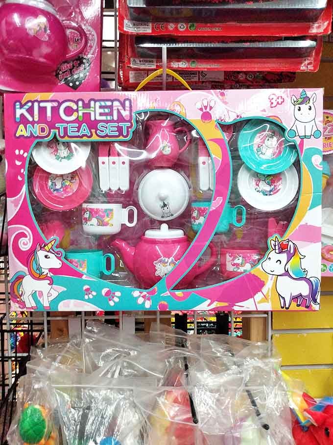 This unicorn tea set proves that Portland's definition of "essential kitchenware" is delightfully different from anywhere else in America.