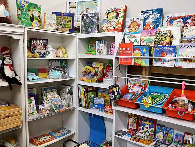 The children's book corner is where nostalgia hits hardest&mdash;suddenly you're eight years old again, begging for one more bedtime story.