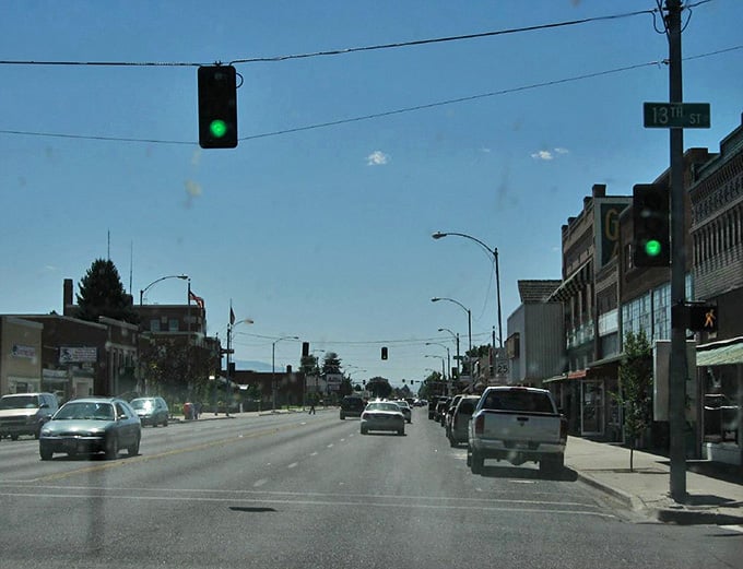 Burley's wide streets and blue skies offer room to breathe. After decades of commuting, this view never gets old.