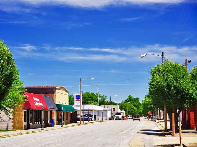Corning's courthouse and fire station stand as civic monuments in a town where public service still means serving the public.