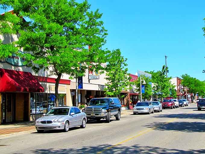 Sunshine bathes East Tawas's tree-lined main street, where shops and caf&eacute;s invite you to linger longer than planned.