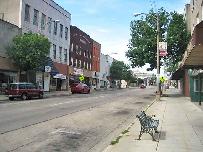 Downtown Freeport offers that small-town charm where the pace is as relaxed as Sunday morning coffee on a front porch.