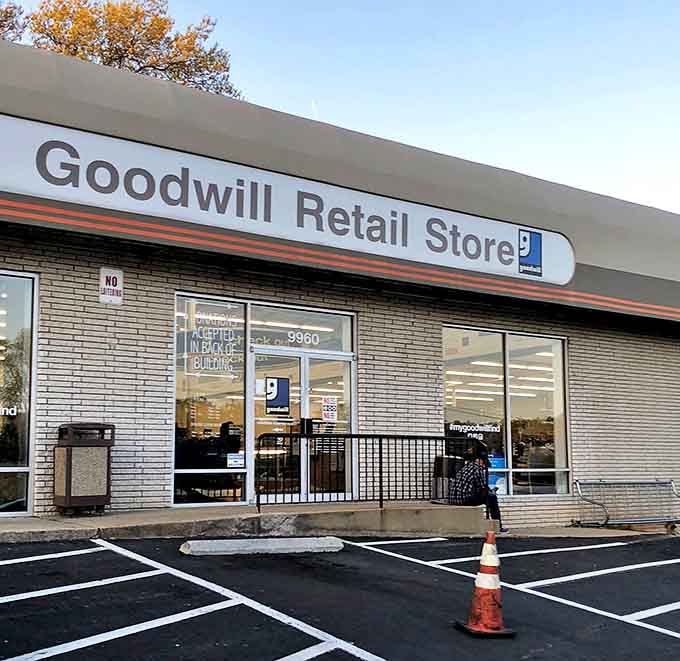 Goodwill's familiar blue sign has guided bargain hunters to incredible finds for generations of shoppers.