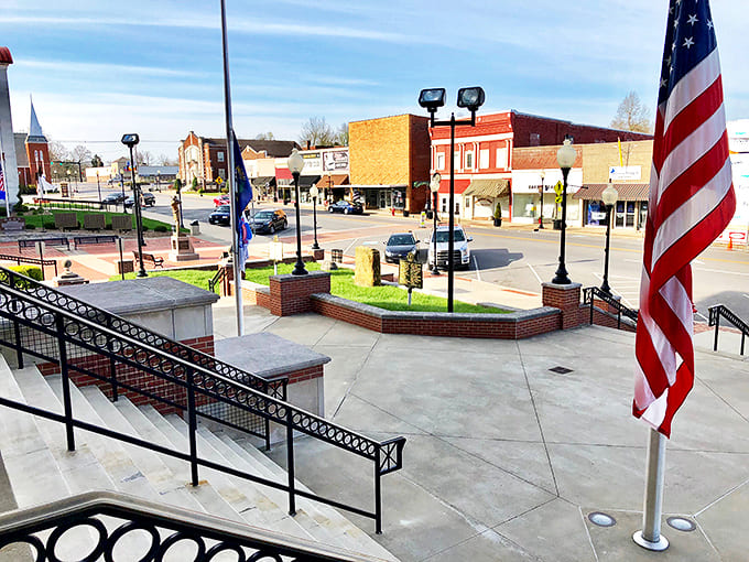 Greenville's town square offers a picturesque center for community life where your housing dollar stretches like nobody's business.