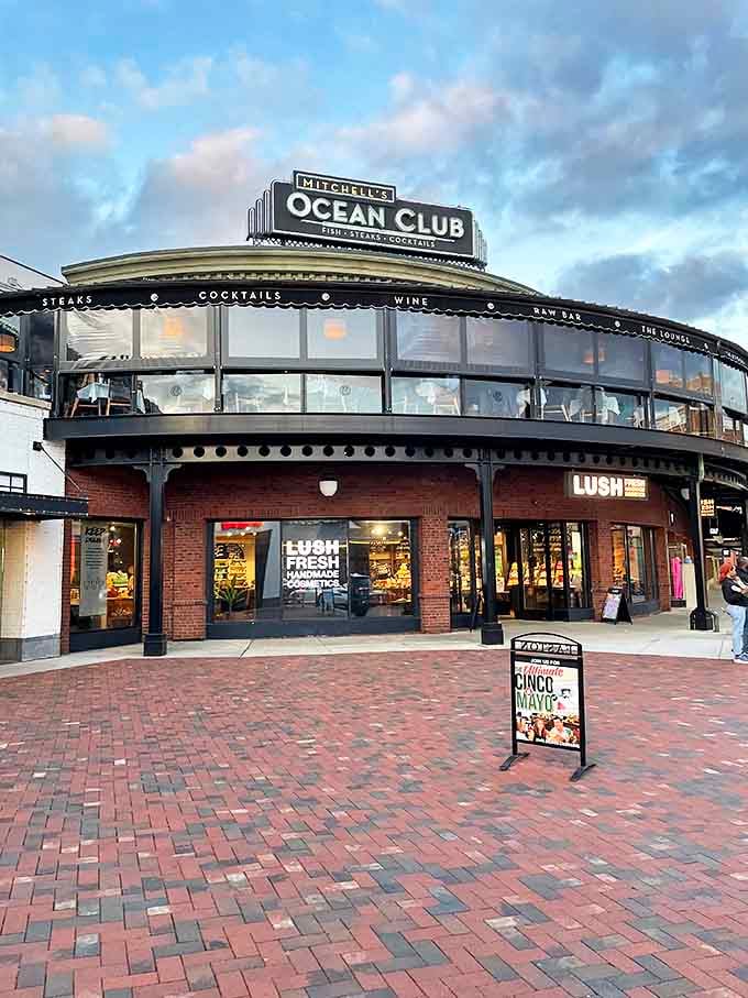 Mitchell's modern curved design brings contemporary style to the timeless art of perfectly prepared steaks and seafood.