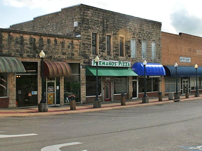 Mountain Home's charming downtown offers local dining and shopping with historic stone buildings and affordable small-town atmosphere.