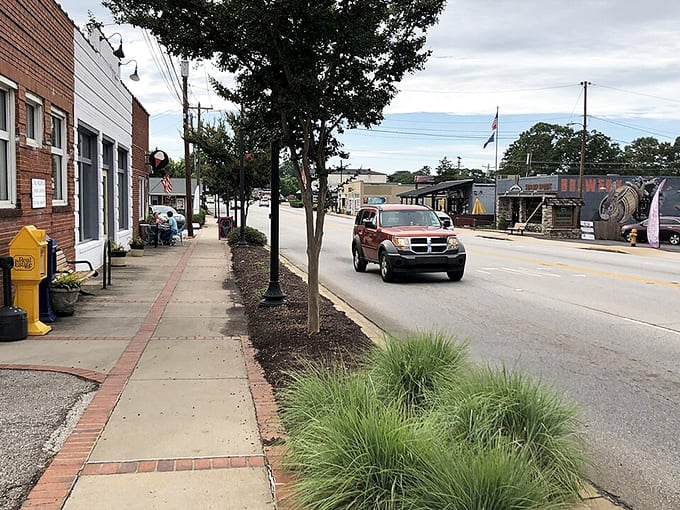 Travelers Rest lives up to its name with tree-lined sidewalks and storefronts that invite you to slow down and browse awhile.