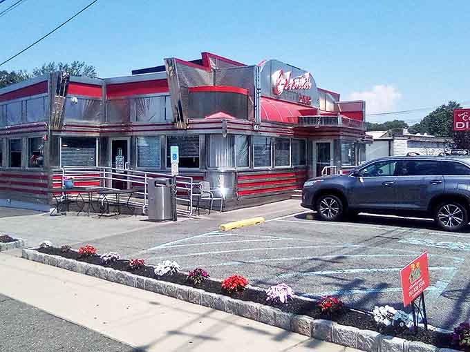This classic Jersey diner looks like it was built from your childhood memories of perfect grilled cheese and chocolate milkshakes.