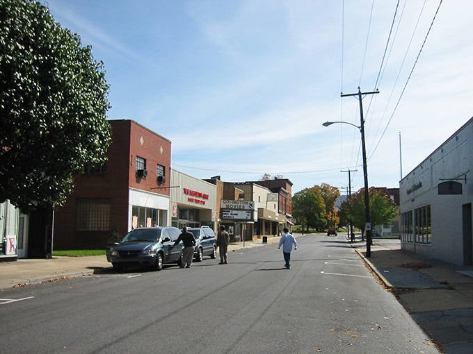 Covington's downtown area invites exploration with local businesses and mountain town atmosphere that captures authentic Appalachian community spirit.