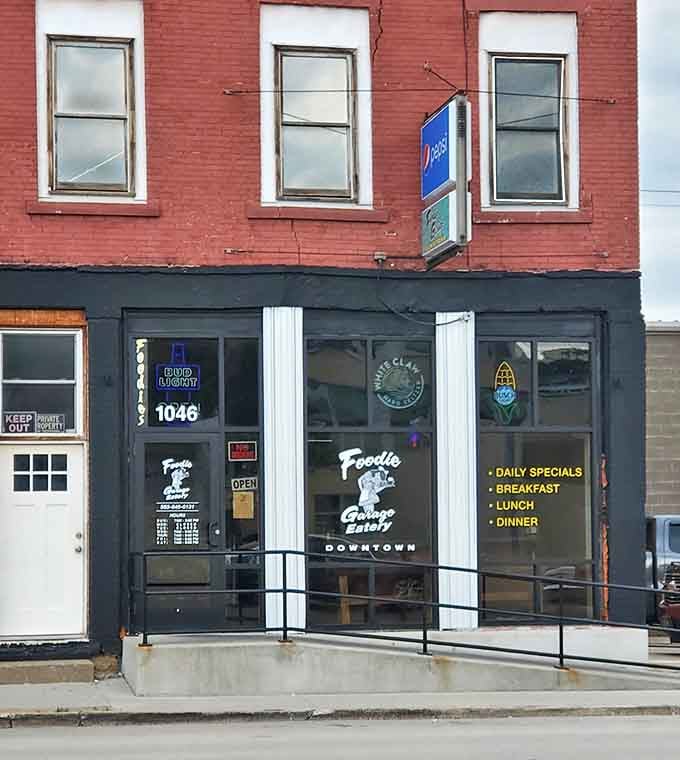 Downtown Dubuque's hidden gem serves up burgers with personality in this charming converted storefront.