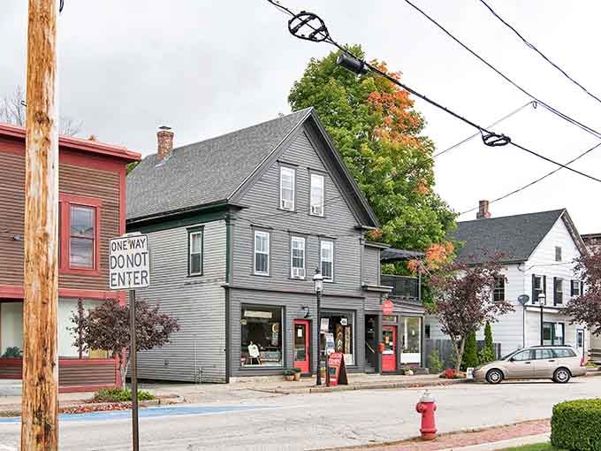 Classic New England architecture lines Gorham's streets. These buildings have stories to tell&mdash;if only their walls could talk over coffee.
