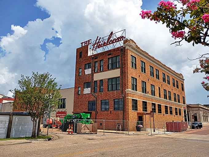 The iconic Laurel Mercantile building stands as a proud symbol of downtown's revival and the community's dedication to preserving its heritage.