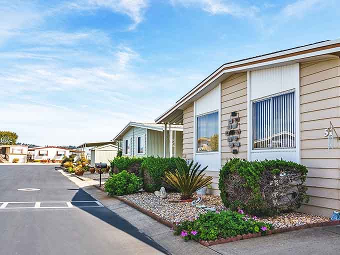 Mobile homes and beach cottages keep Oceano affordable, proving coastal living doesn't require a tech mogul's salary.