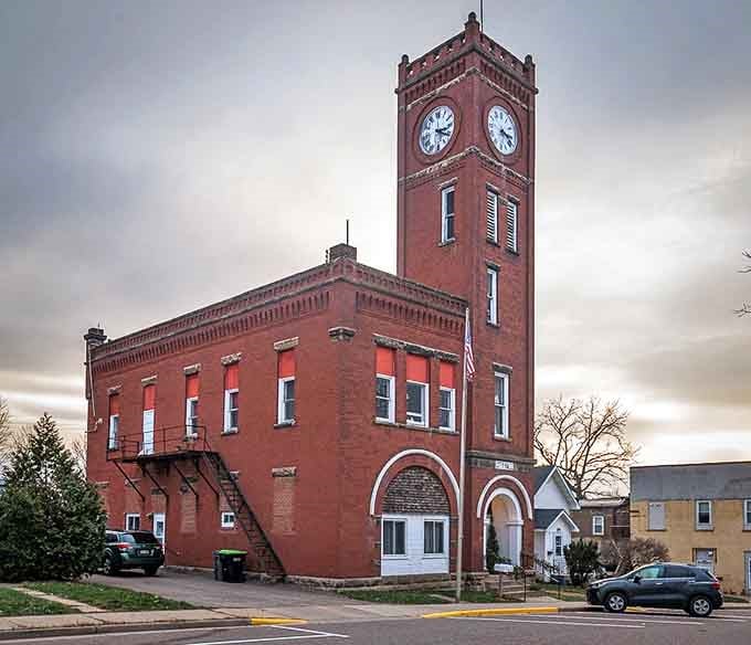 That iconic clock tower in Stanley isn't just keeping time – it's preserving a slower, sweeter way of life.