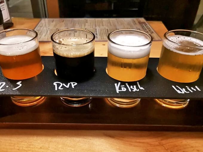 Beer flights: The adult version of a sampler platter that turns decision-making into a delightful adventure.