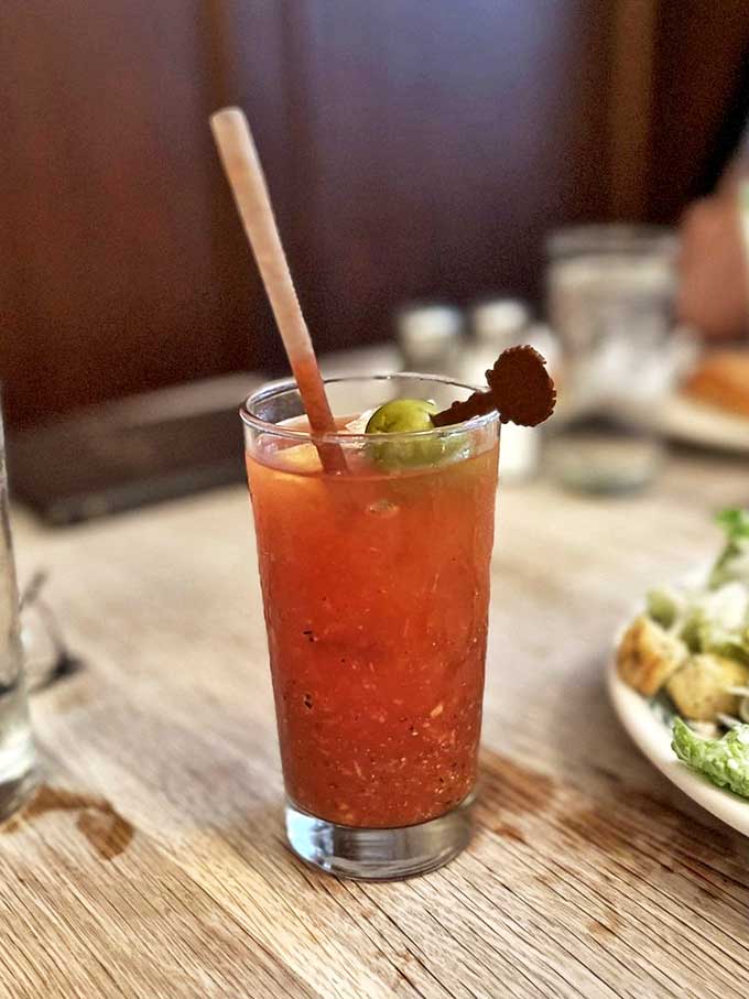 The Bloody Mary – a spicy, savory cocktail that's both hangover cure and sophisticated aperitif, depending entirely on when you order it.