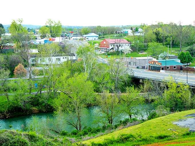 The Calfkiller River winds through town like a liquid emerald ribbon, offering serenity you simply can't download from an app.