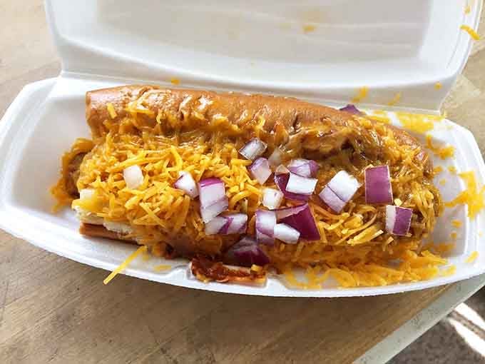 This chili cheese weenie doesn't just speak to your hunger&mdash;it sings a full opera of savory, cheesy, meaty perfection.