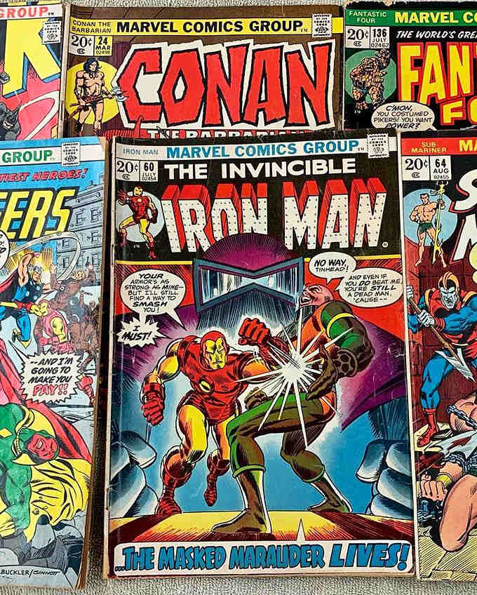 Comic book gold! These vintage Marvel treasures aren't just reading material&mdash;they're time machines to simpler days when heroes wore their underwear outside their pants.