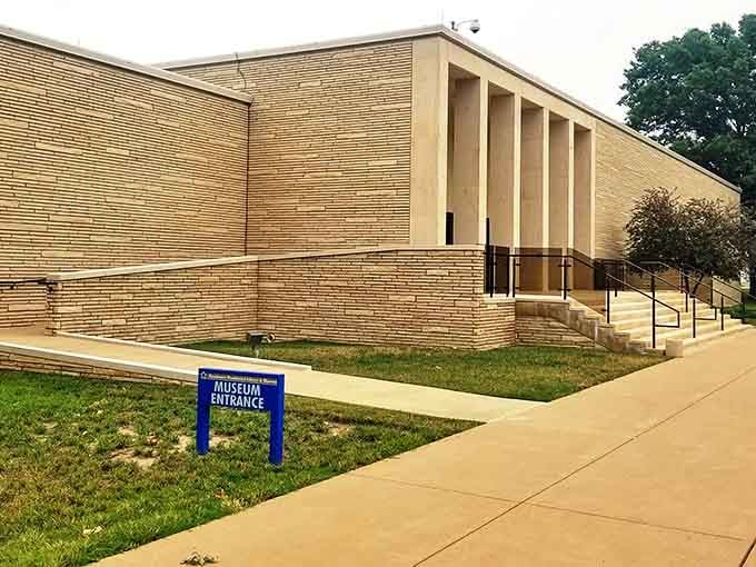 Step into presidential history at the Eisenhower Library & Museum, where mid-century modern architecture houses the legacy of Abilene's most famous son.